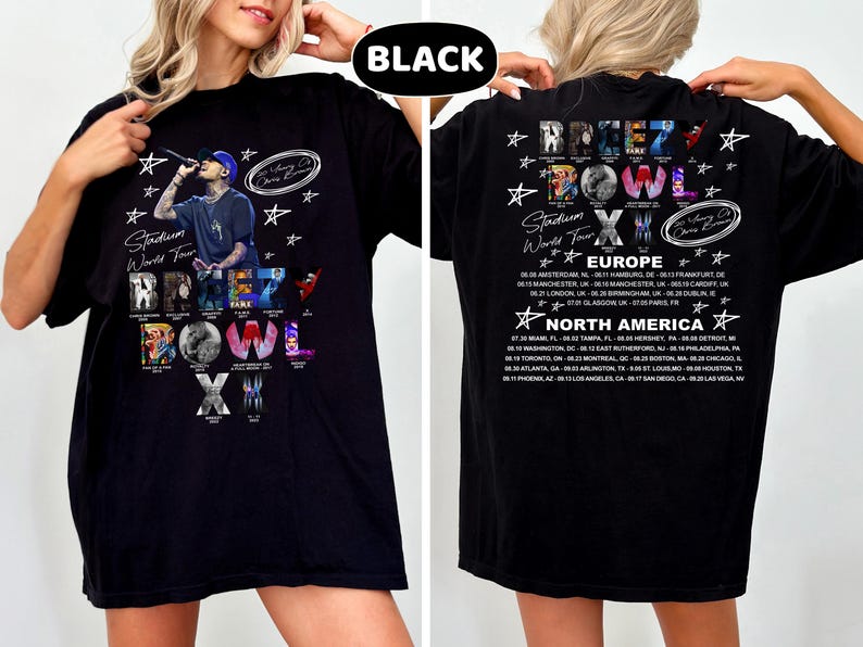 Chris Brown Breezy Bowl XX Shirt, Chris Brown Album Shirt, Chris Brown ...