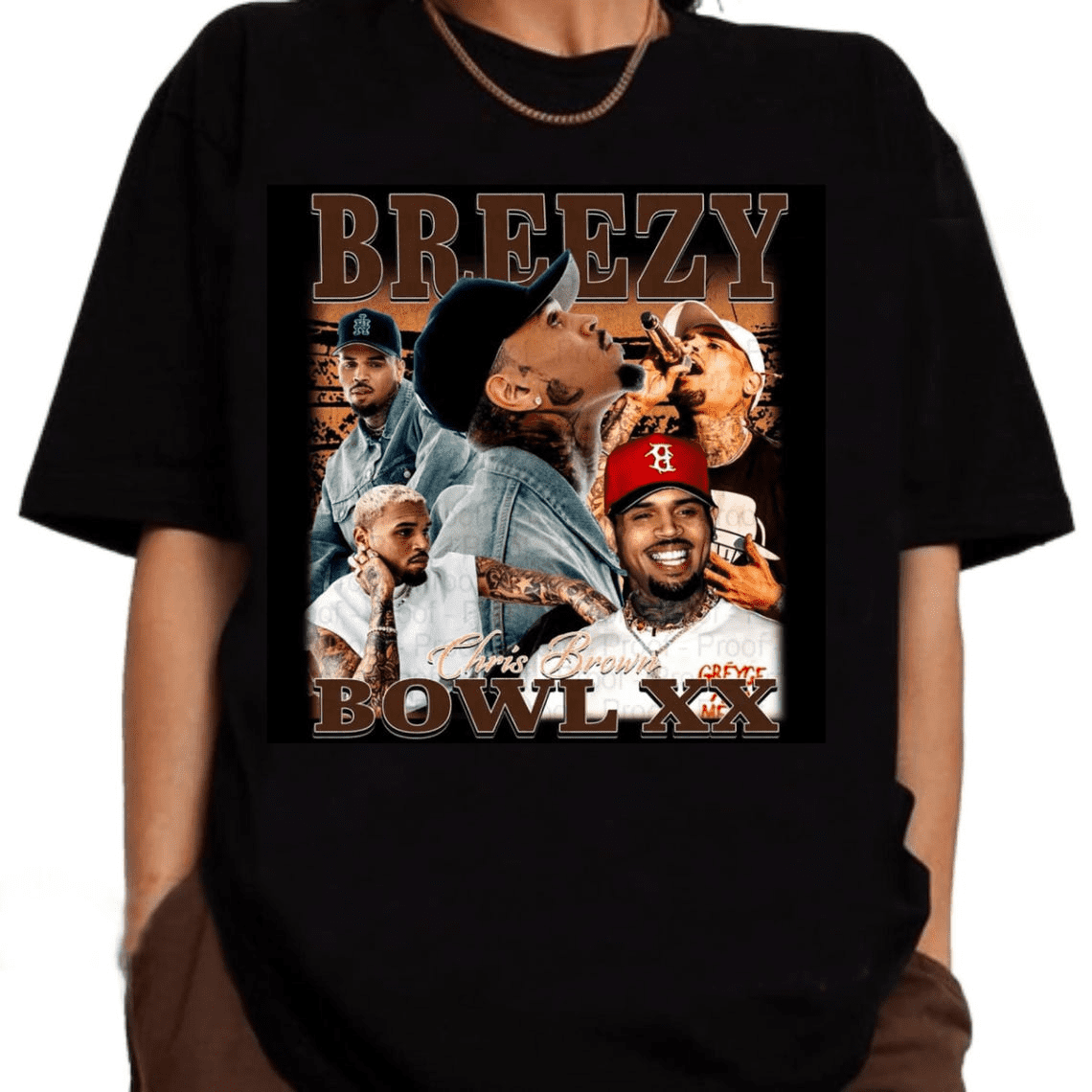 Chris Brown Breezy Bowl XX Tour 2025 Merch, World Tour Concert Vibe ...