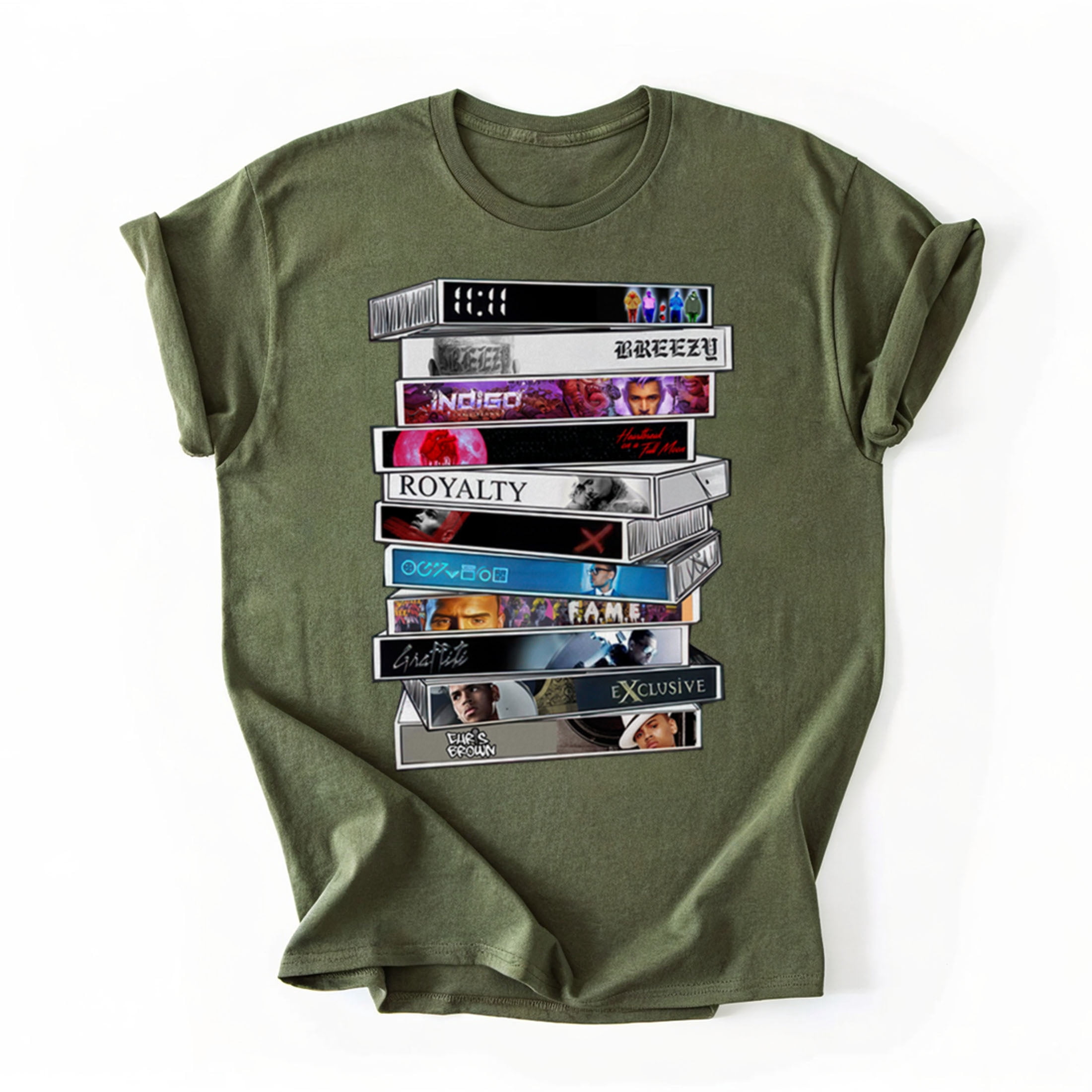 Chris Brown Breezy Bowl XX Tour 2025 TShirt, Chris Brown Vintage Tee ...
