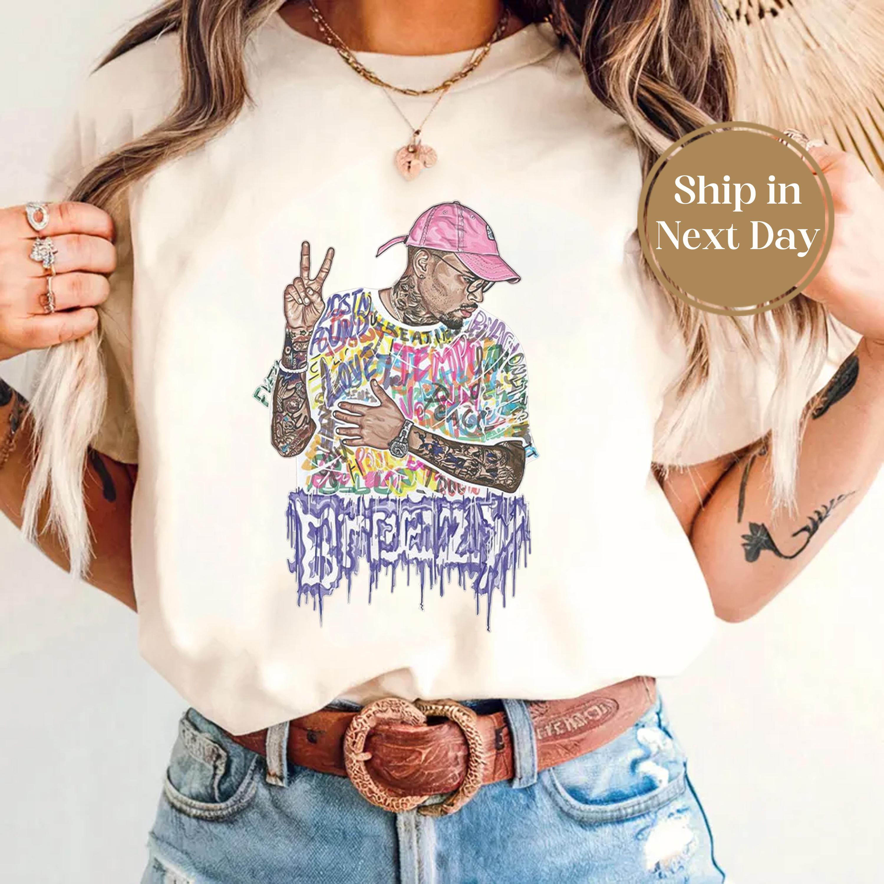 Chris Brown Breezy Bowl XX Tour T-Shirt, Chris Brown Album Shirt, Chris ...