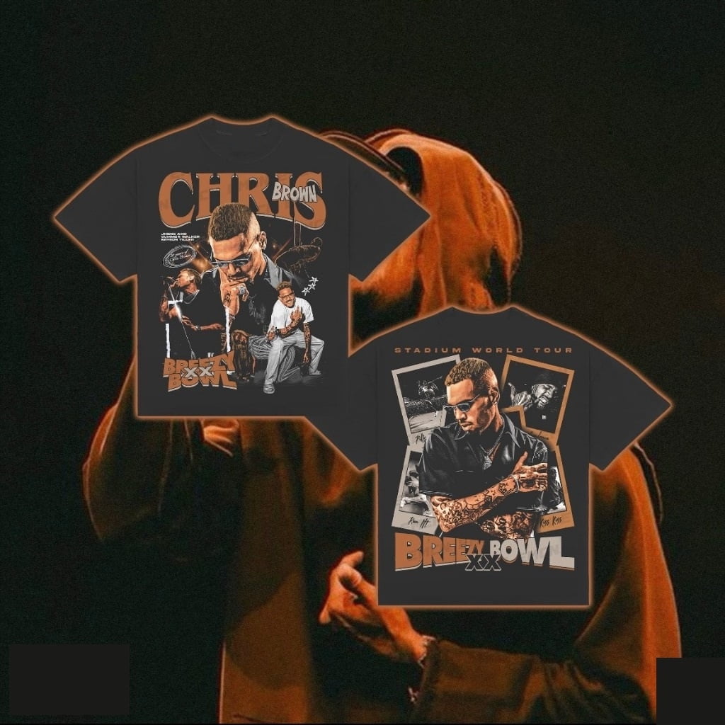 Chris &Brown Breezy Bowl singer r&b Shirt - Walmart.com