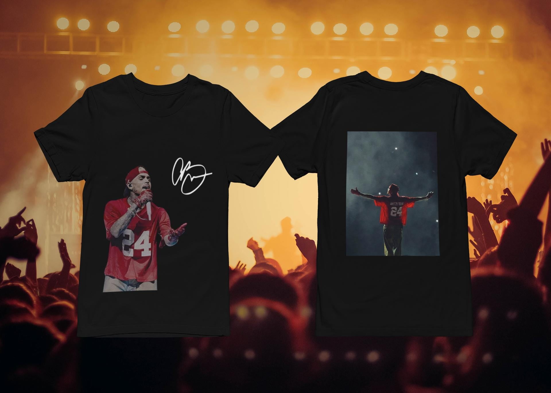 Chris! Brown Breezy World 2025 Tour Shirt - Walmart.com