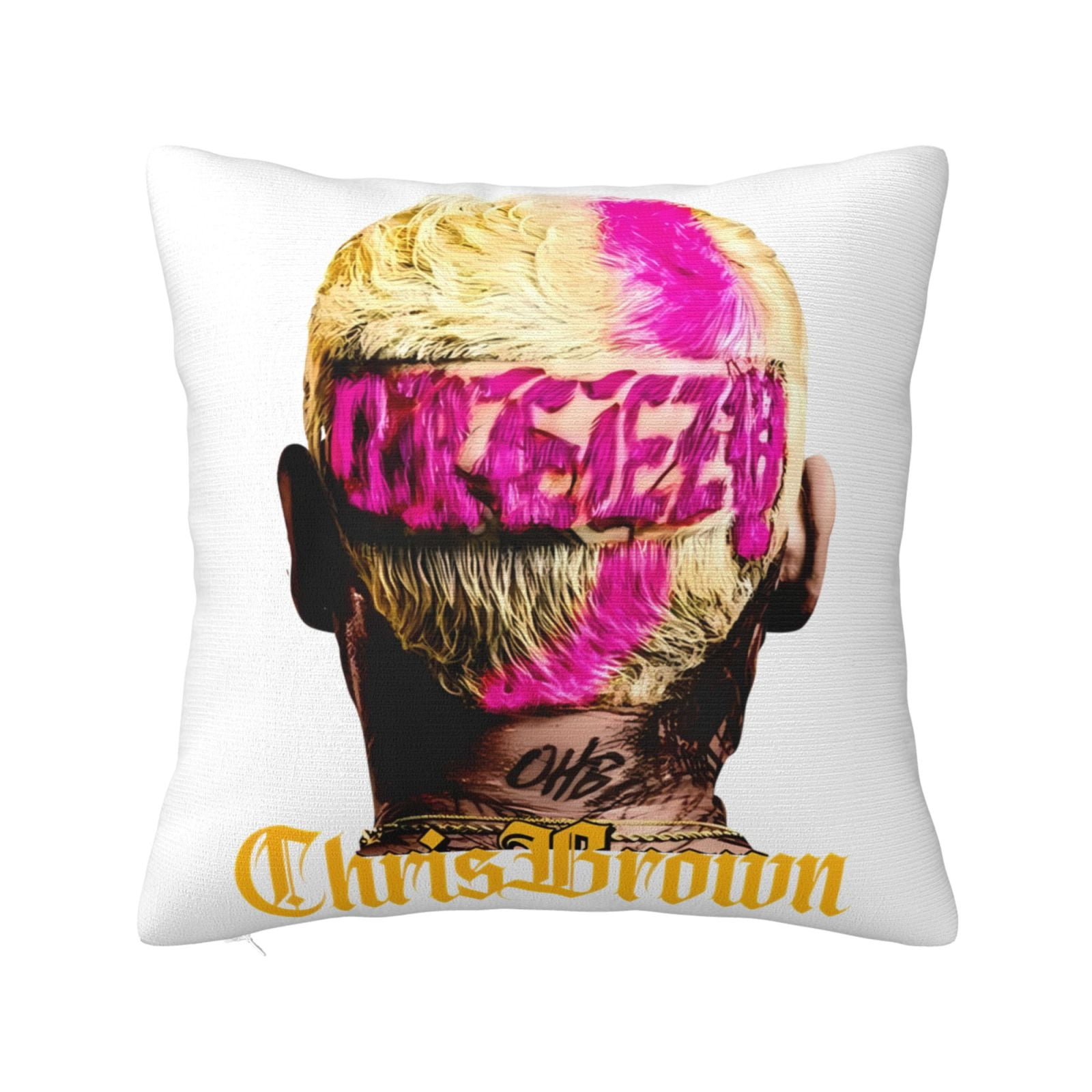 Chris Brown Decorative Square Throw Pillow Covers Cushion Covers Pillow ...