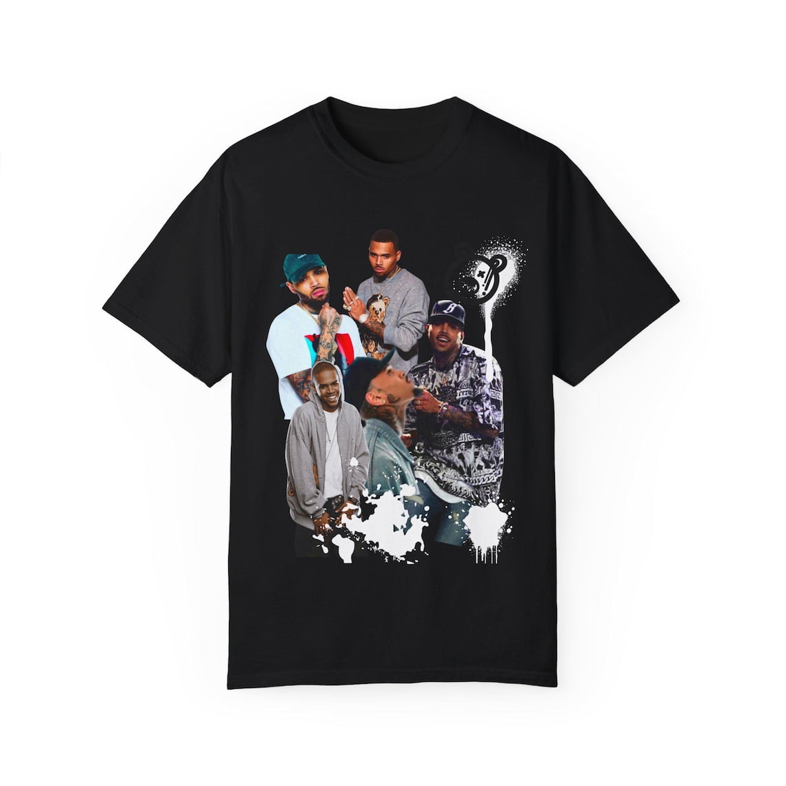 Chris! Brown! Heartbreak on a Full Moon Top – Artistic Pop Vibe Design ...