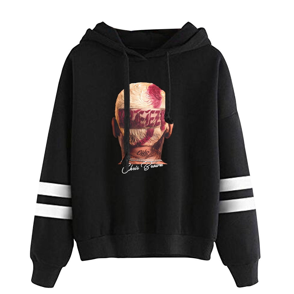 Chris Brown Inspired Unisex Hip Hop Hoodie Pullover Long Sleeve Trendy ...