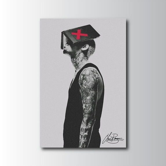 Chris Brown Music Icon Poster, Breezy Bowl XX 2025 Hip Hop R&B Wall Art ...