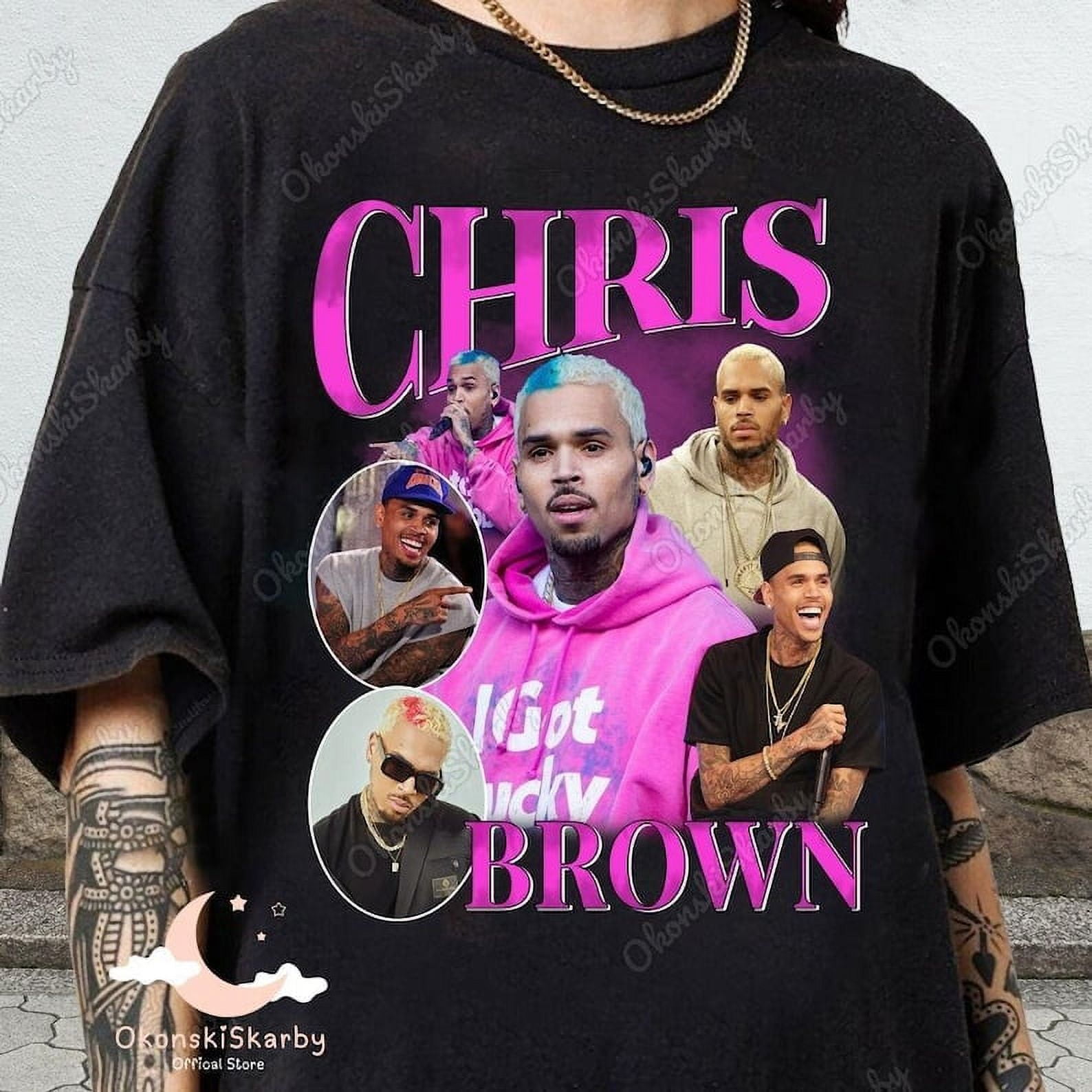 Chris Brown Shirt, Chris Brown Bootleg Shirt, Chris Brown T-Shirt, 2024 ...