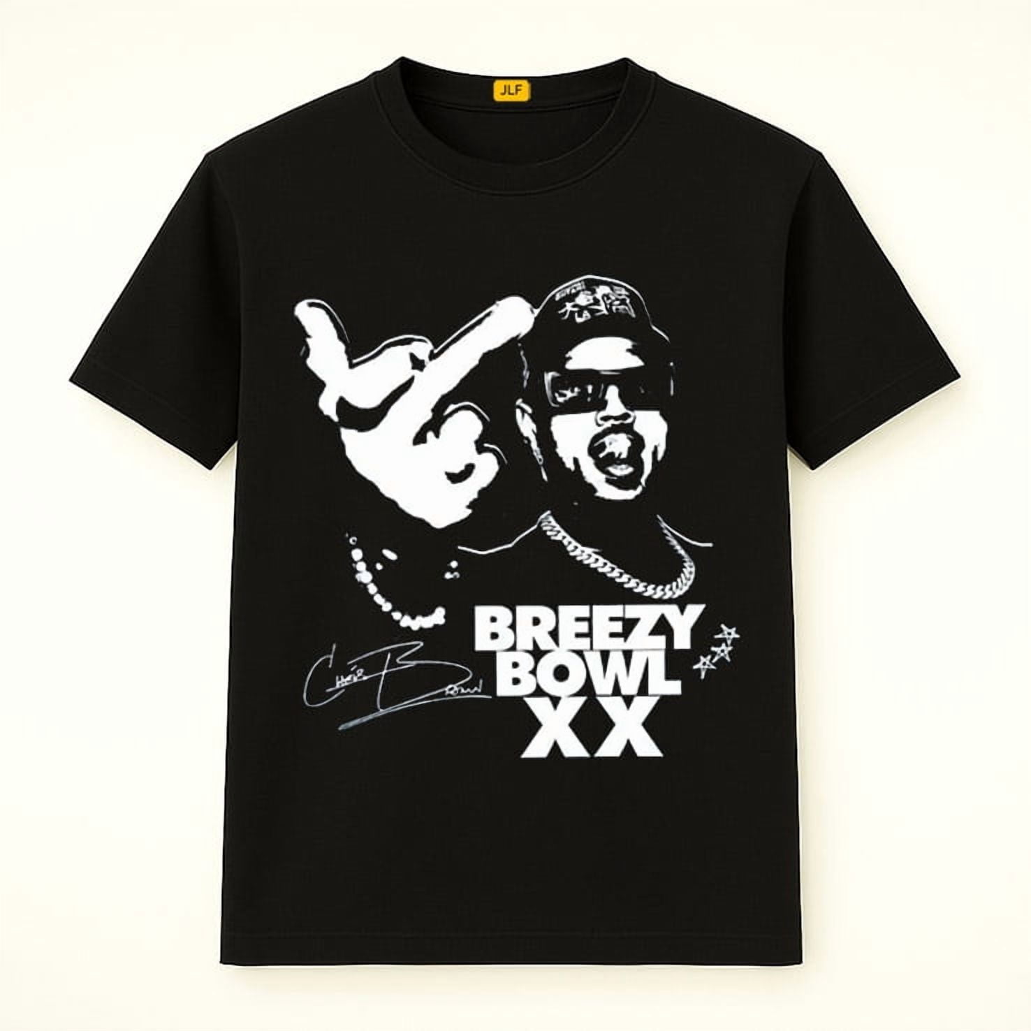 Chris Brown Tour Breezy Bowl XX T-shirts - Walmart.com