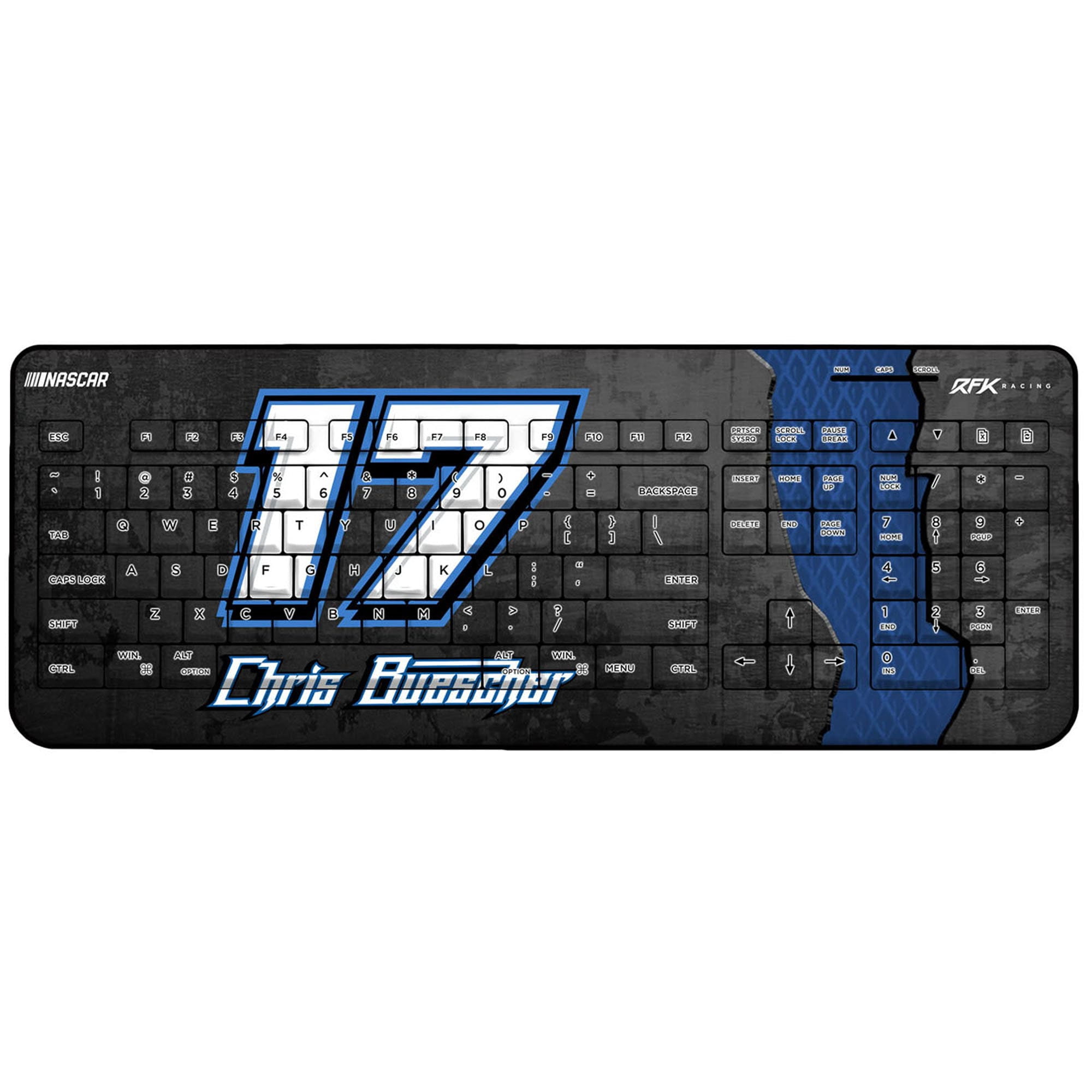 Chris Buescher Fastcar Design Wireless Keyboard - Walmart.com