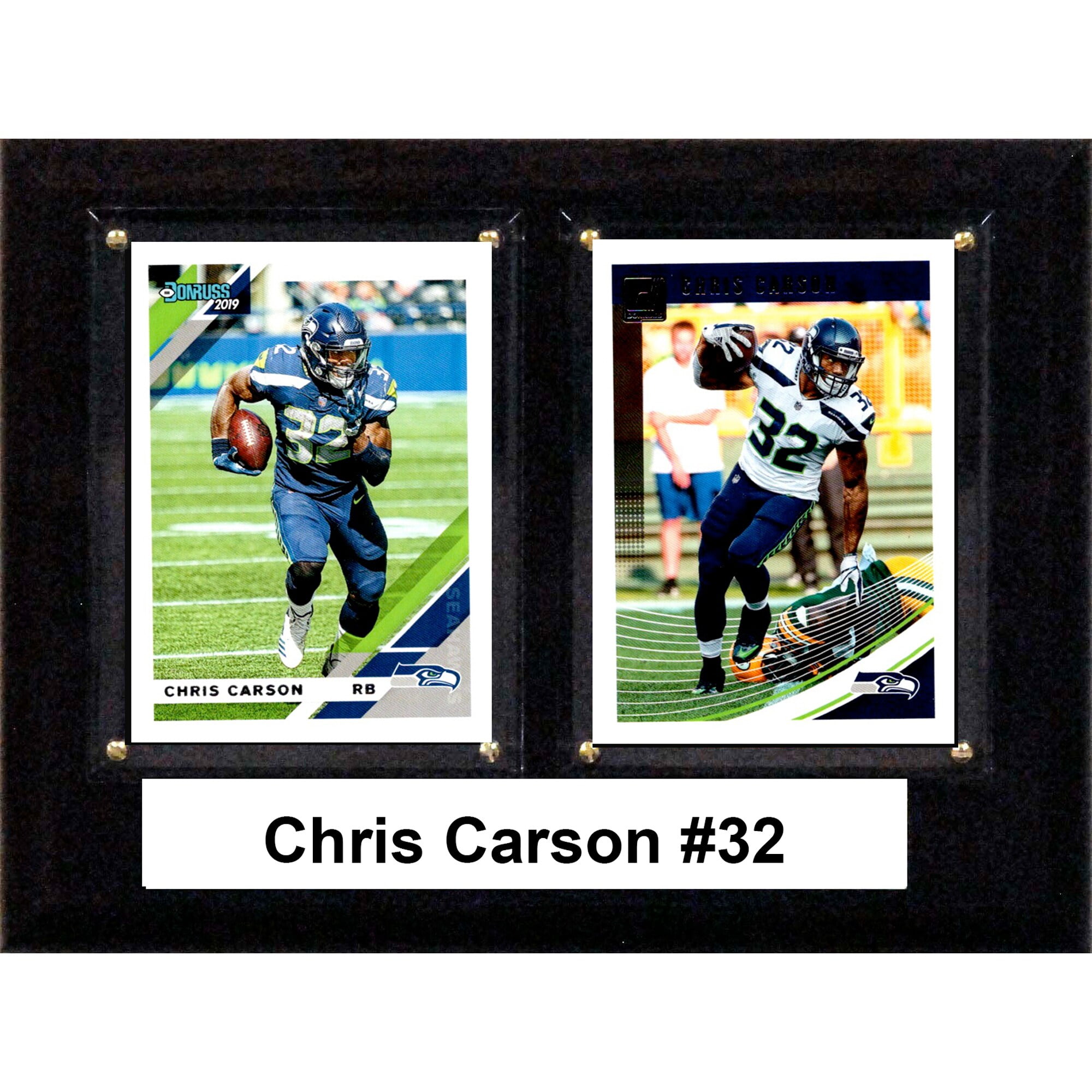 Chris Carson Seattle Seahawks 6'' x 8'' Plaque - Walmart.com