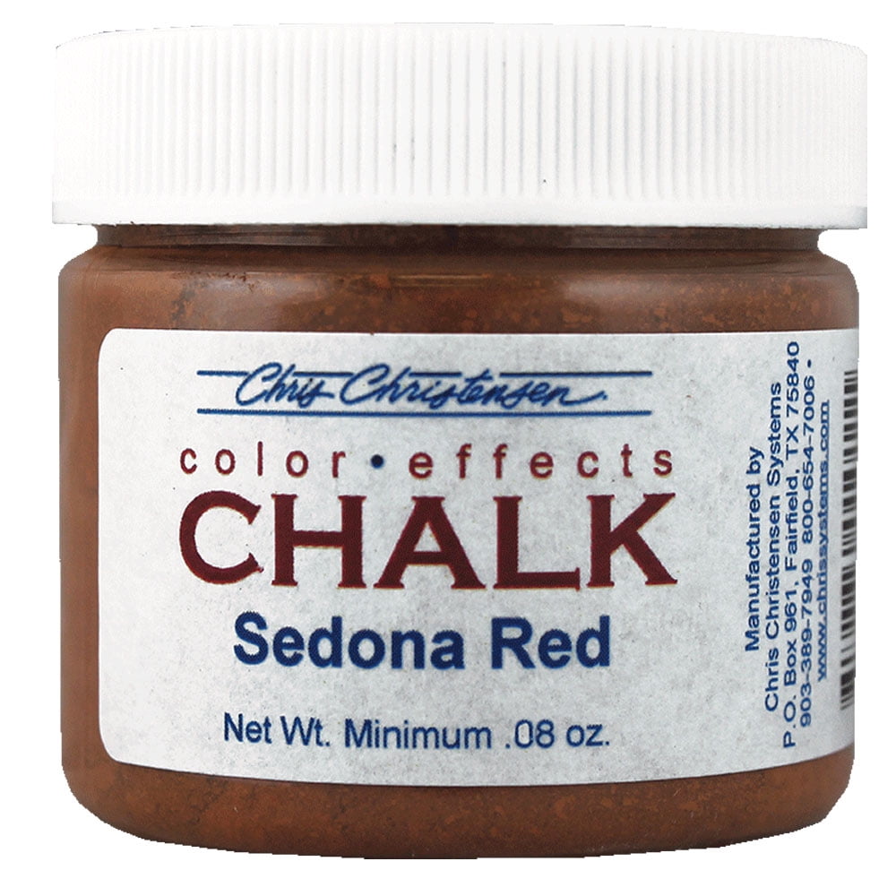 Chris Christensen Color Effects Sedona Red Chalk .08oz - Walmart.com