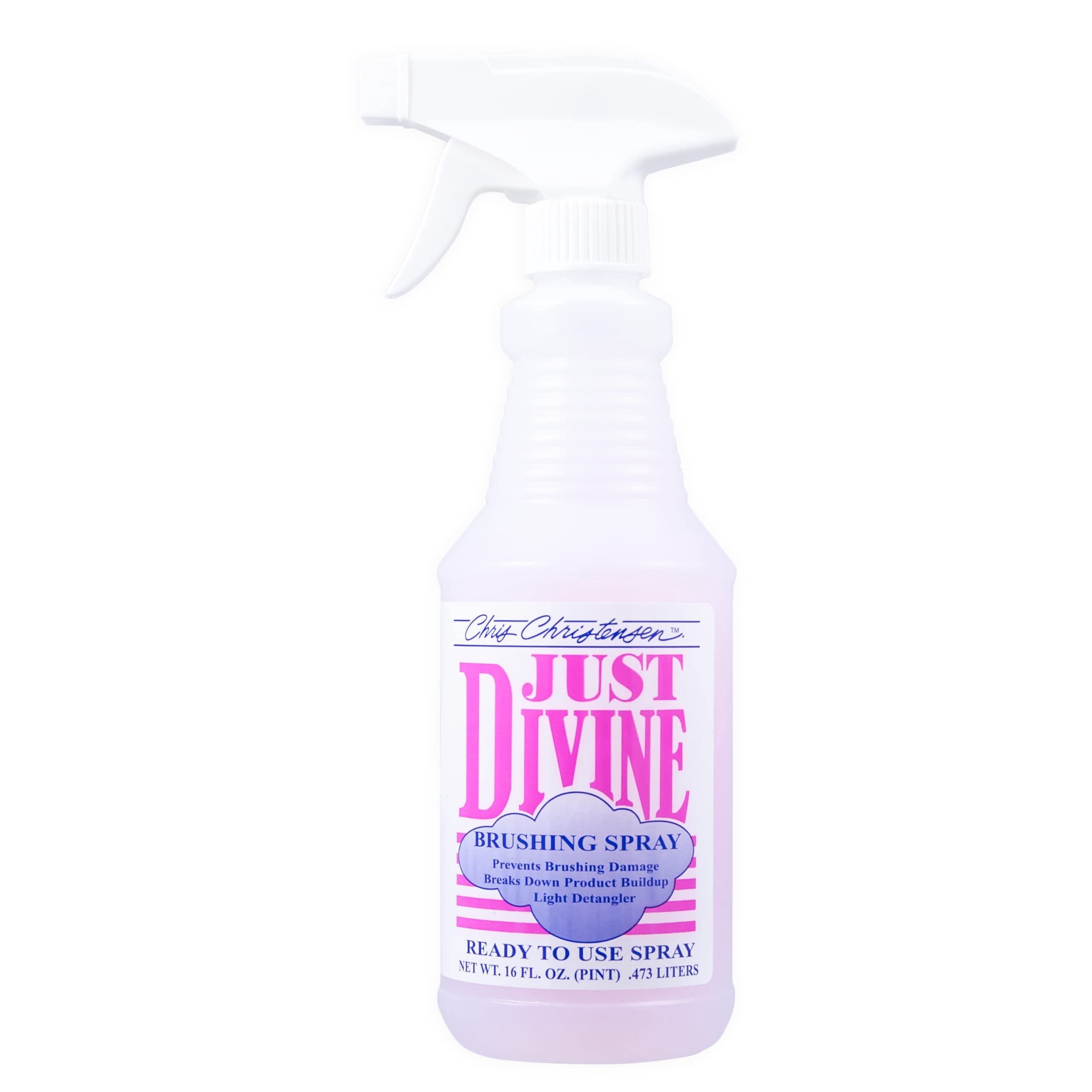 Chris Christensen Just Divine Dog Brushing Spray, Groom Like a ...