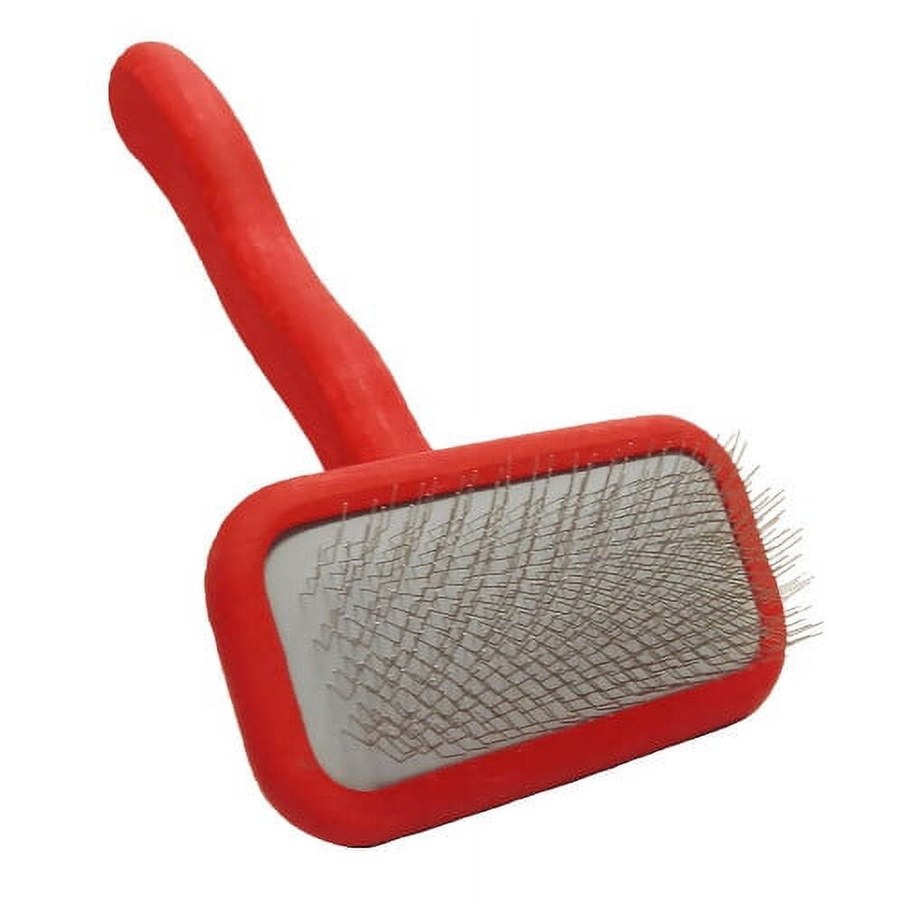 Chris Christensen Red Mark II Slicker with GroomGrip - Walmart.com