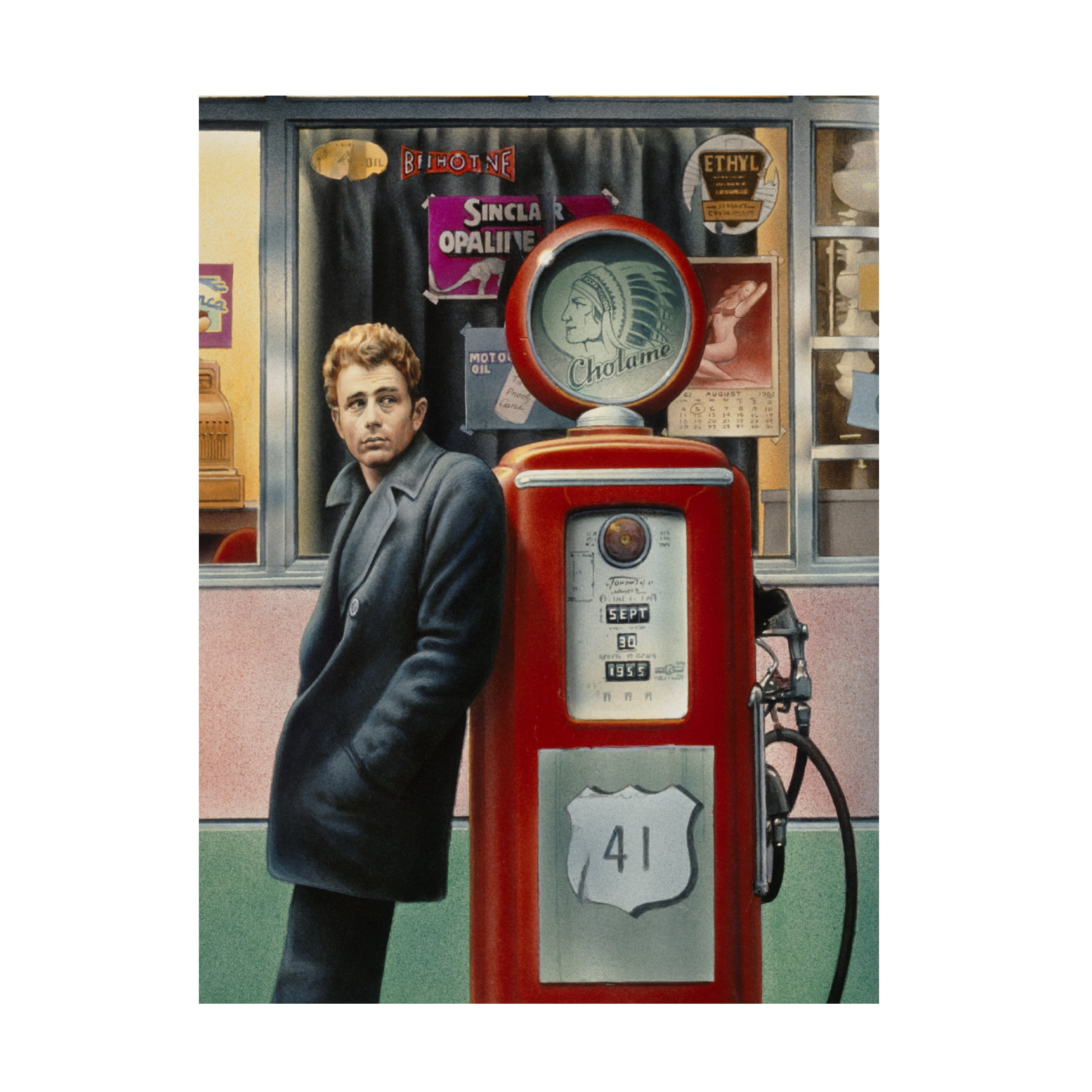 Chris Consani 'James Dean' Canvas Art - Walmart.com