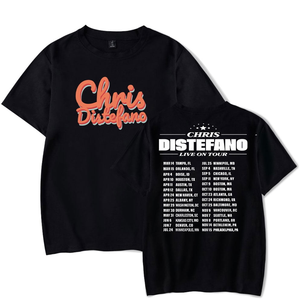 Chris Distefano Live On Tour Merch T-Shirts Women Men Cosplay ...