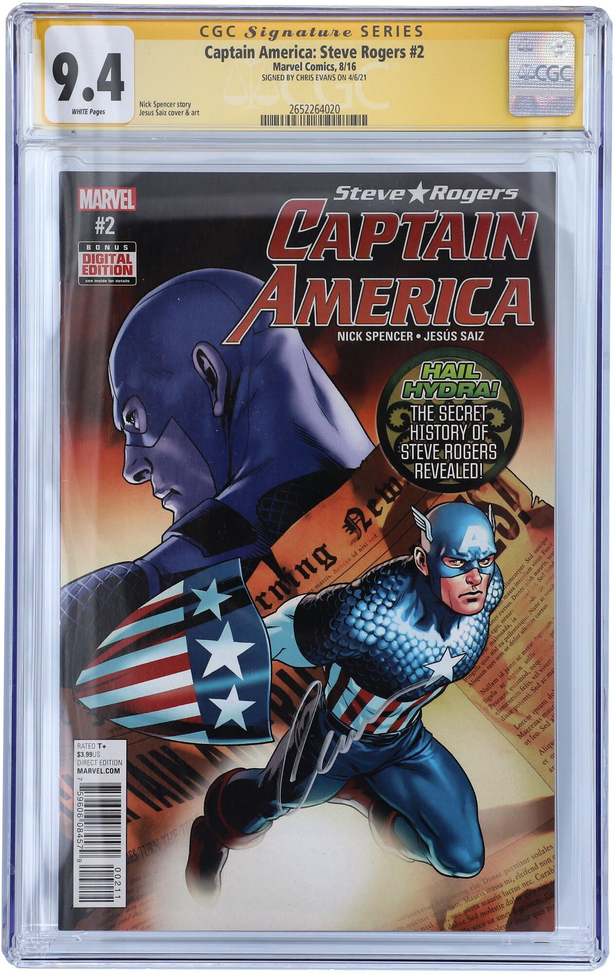 Chris Evans (Actor) Captain America Movie Magazine Item#11534133 ...