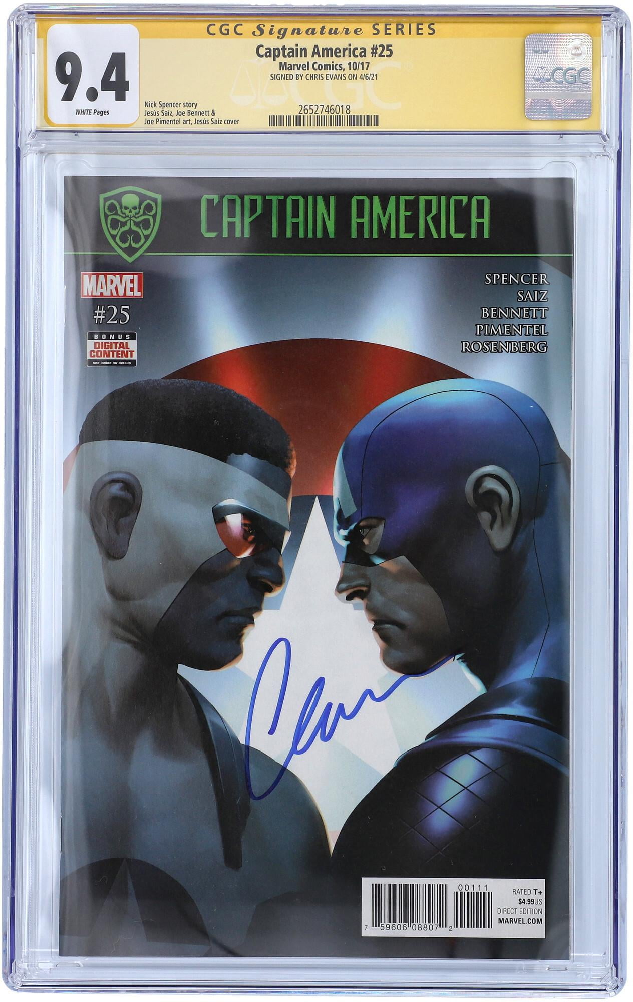 Chris Evans (Actor) Captain America Movie Magazine Item#11534144 ...