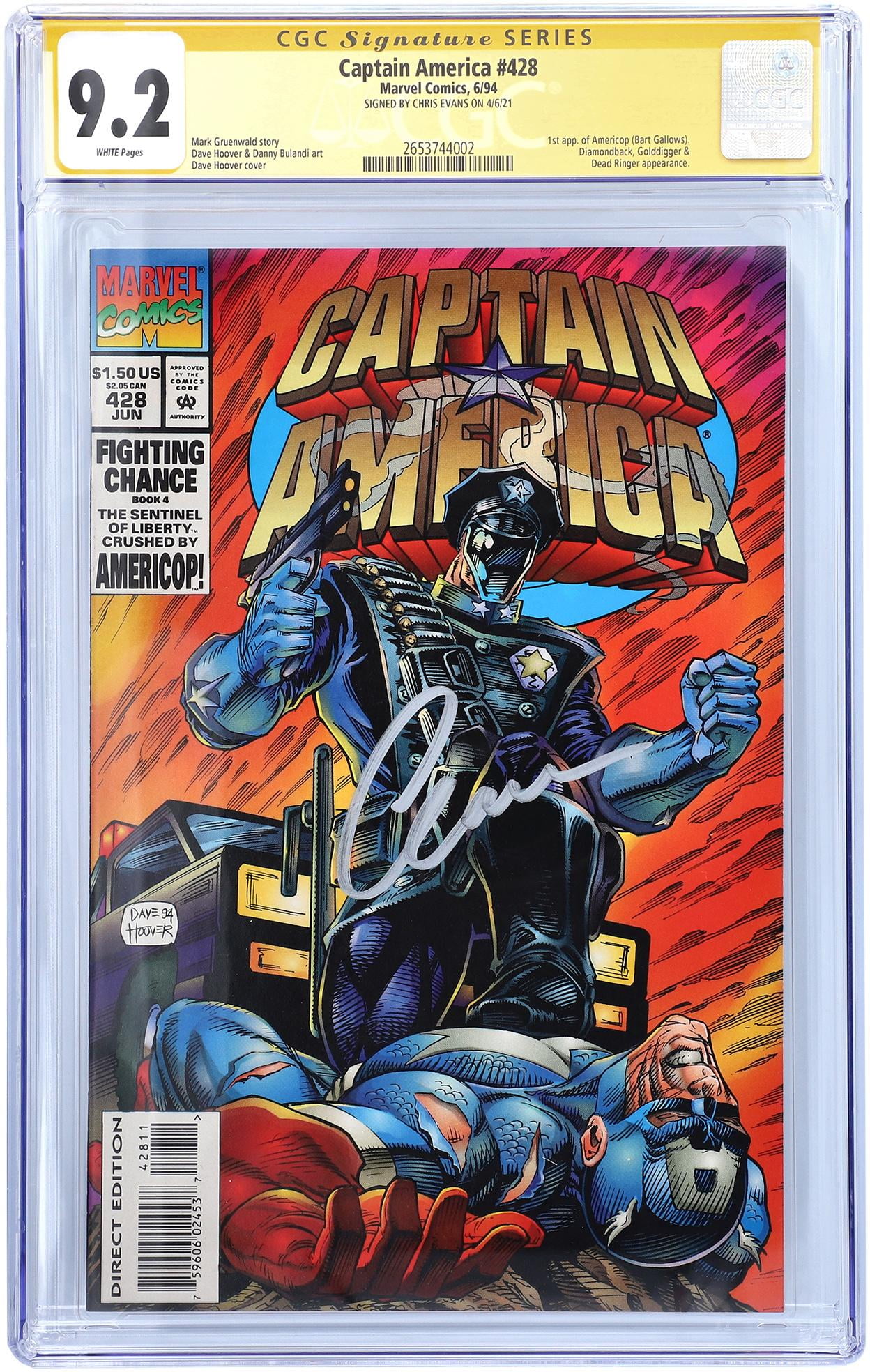 Chris Evans (Actor) Captain America Movie Magazine Item#11534224 ...