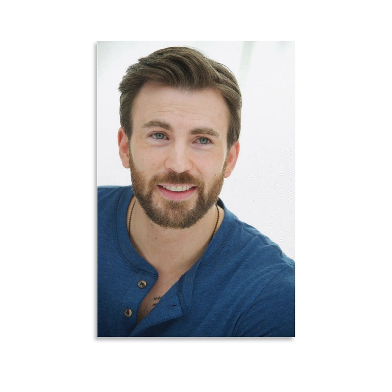 Chris Evans American Hot Actor Poster Room Aesthetic Poster Print Art ...