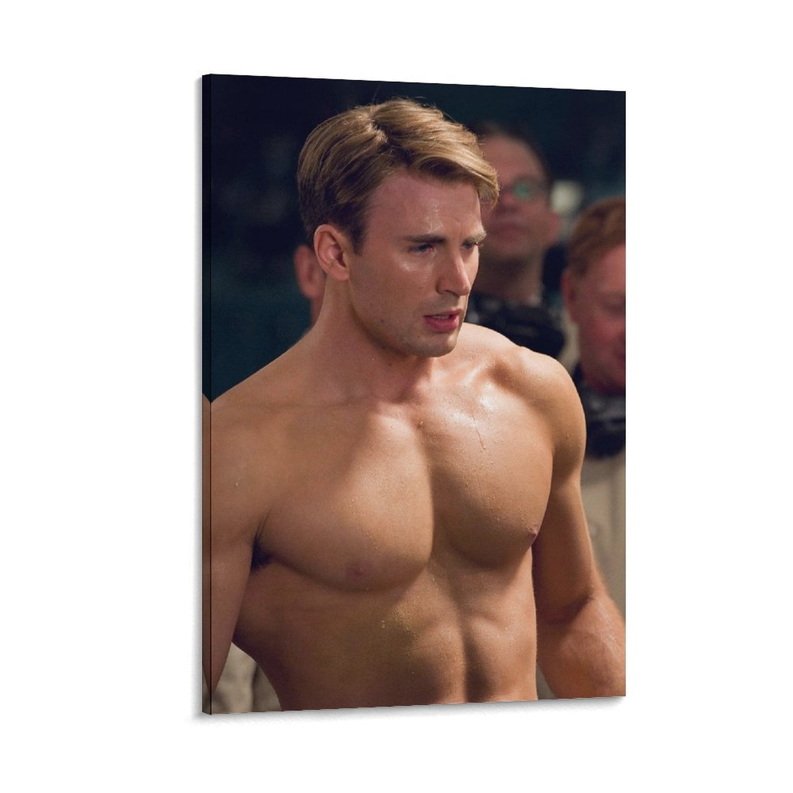 Chris Evans American Hot Actor Poster Sexy Home Decor Poster Wall Art ...