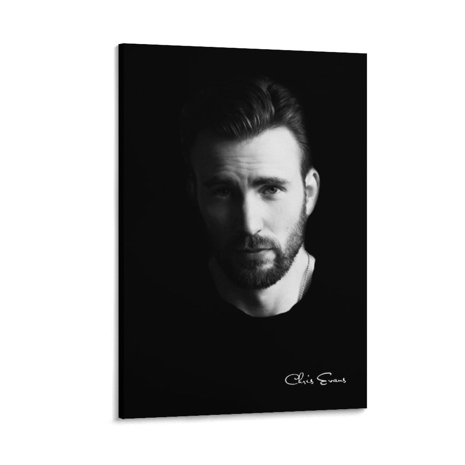 Chris Evans American Hot Actor Print Canvas Wall Art Poster Decorative ...