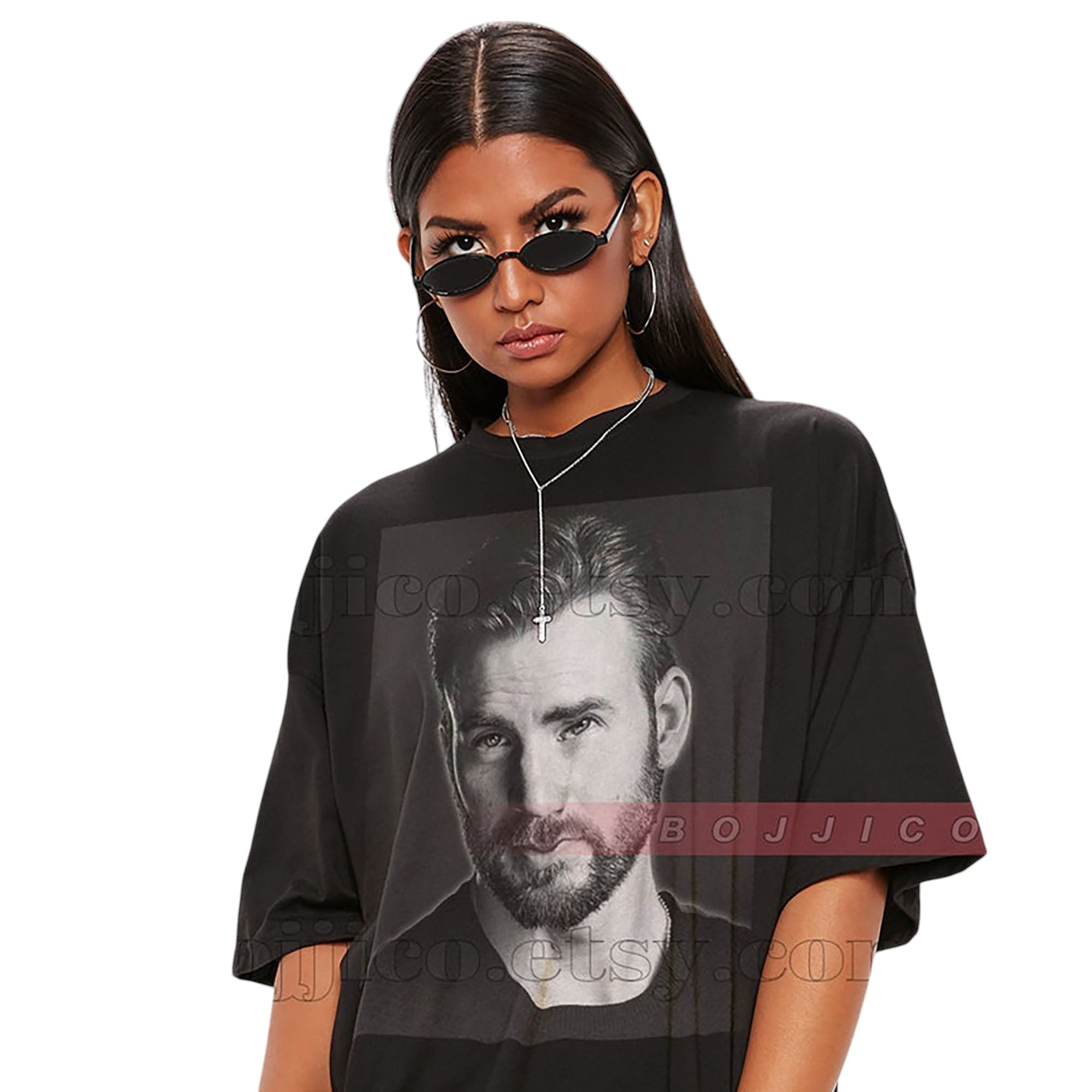 Chris Evans Roger Stev3 Retro Unisex Classic 2D T-Shirt - Vintage ...