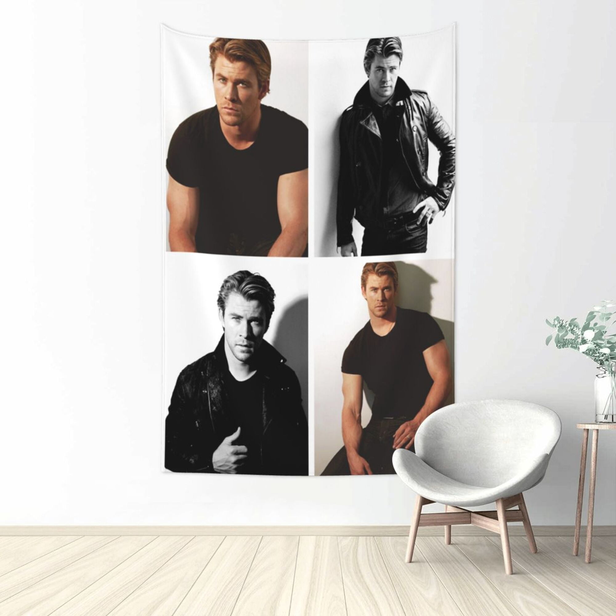 Chris Hemsworth Tapestry Poster Printing Wall Hanging Tapestries Wall ...