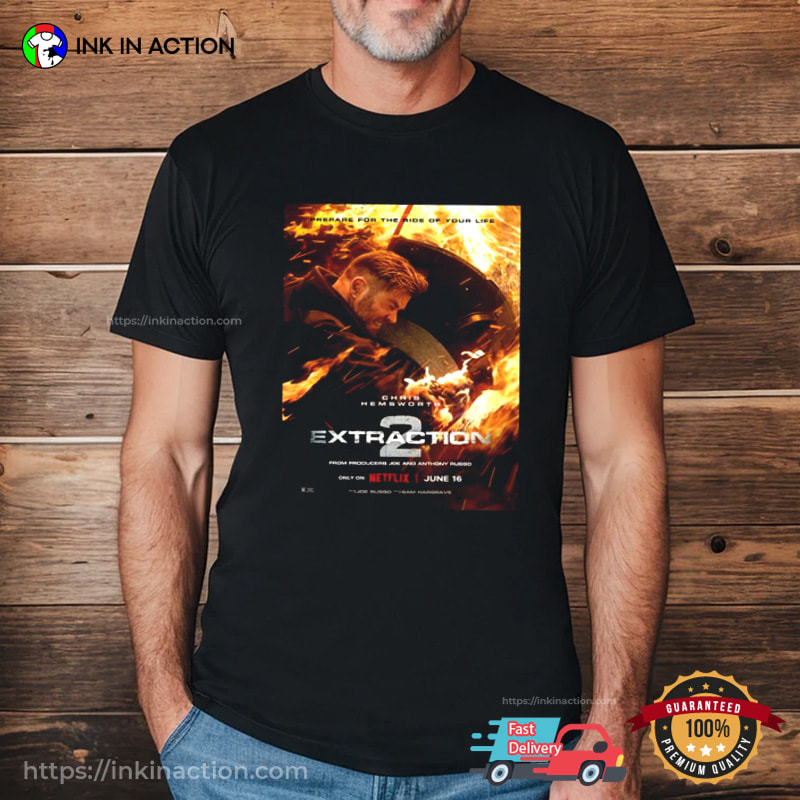 Chris Hemsworth Ultimate Action Man Extraction 2 Poster T-shirt - Walmart.com