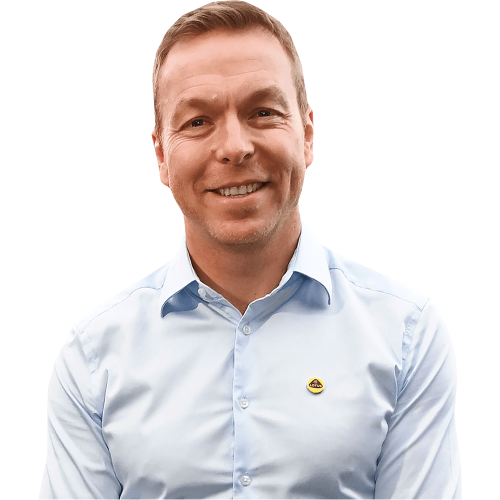 Chris Hoy (Blue Shirt) Half Body Buddy Cutout - Walmart.com