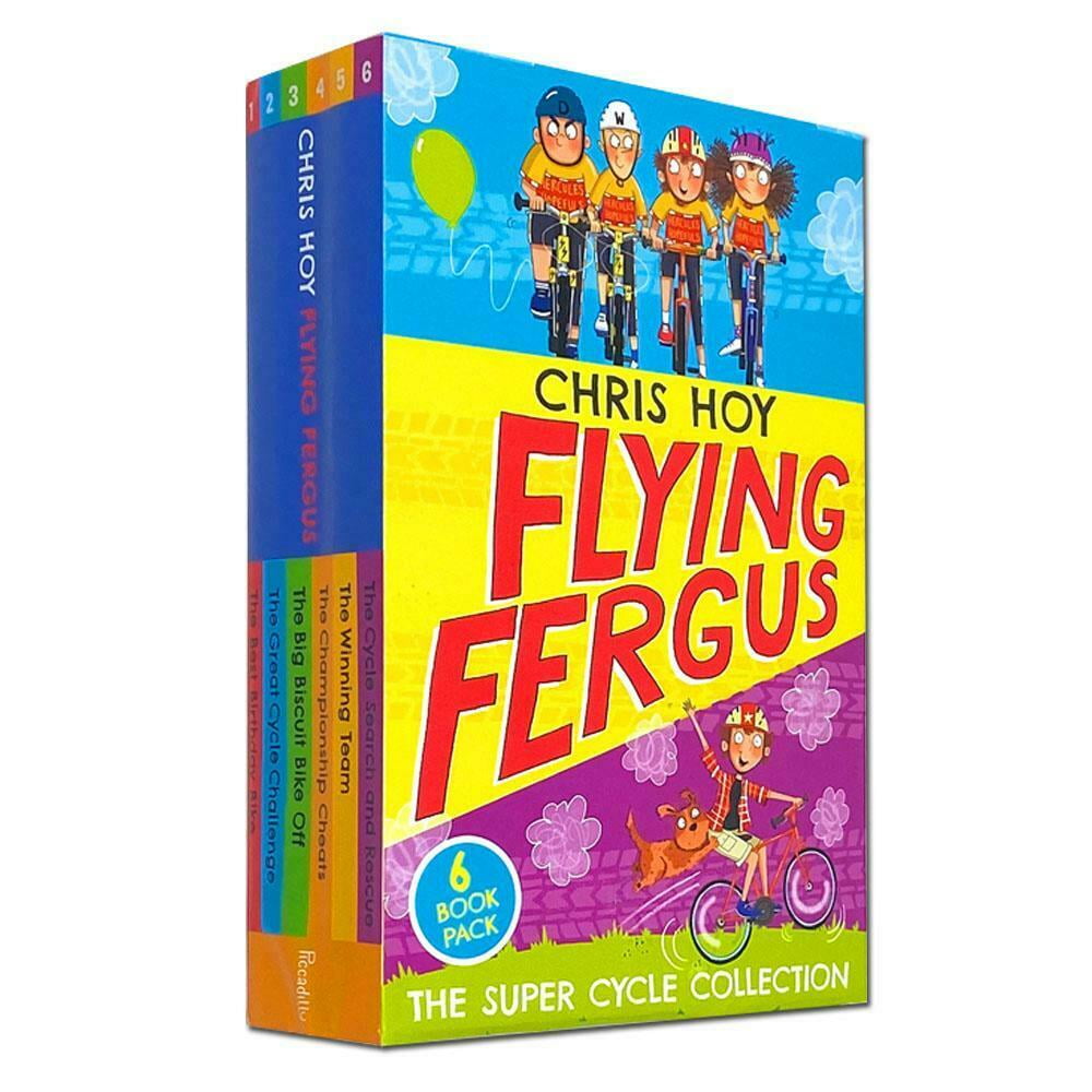 Chris Hoy Flying Fergus The Super Cycle 6 Books Collection Set - Cycle ...