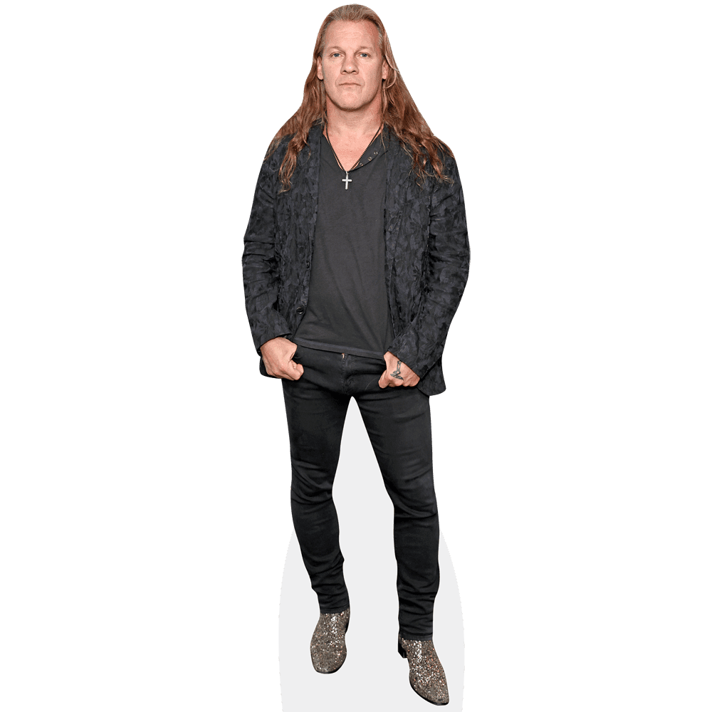 Chris Jericho (Black Outfit) Mini Size Cutout. Standee. - Walmart.com