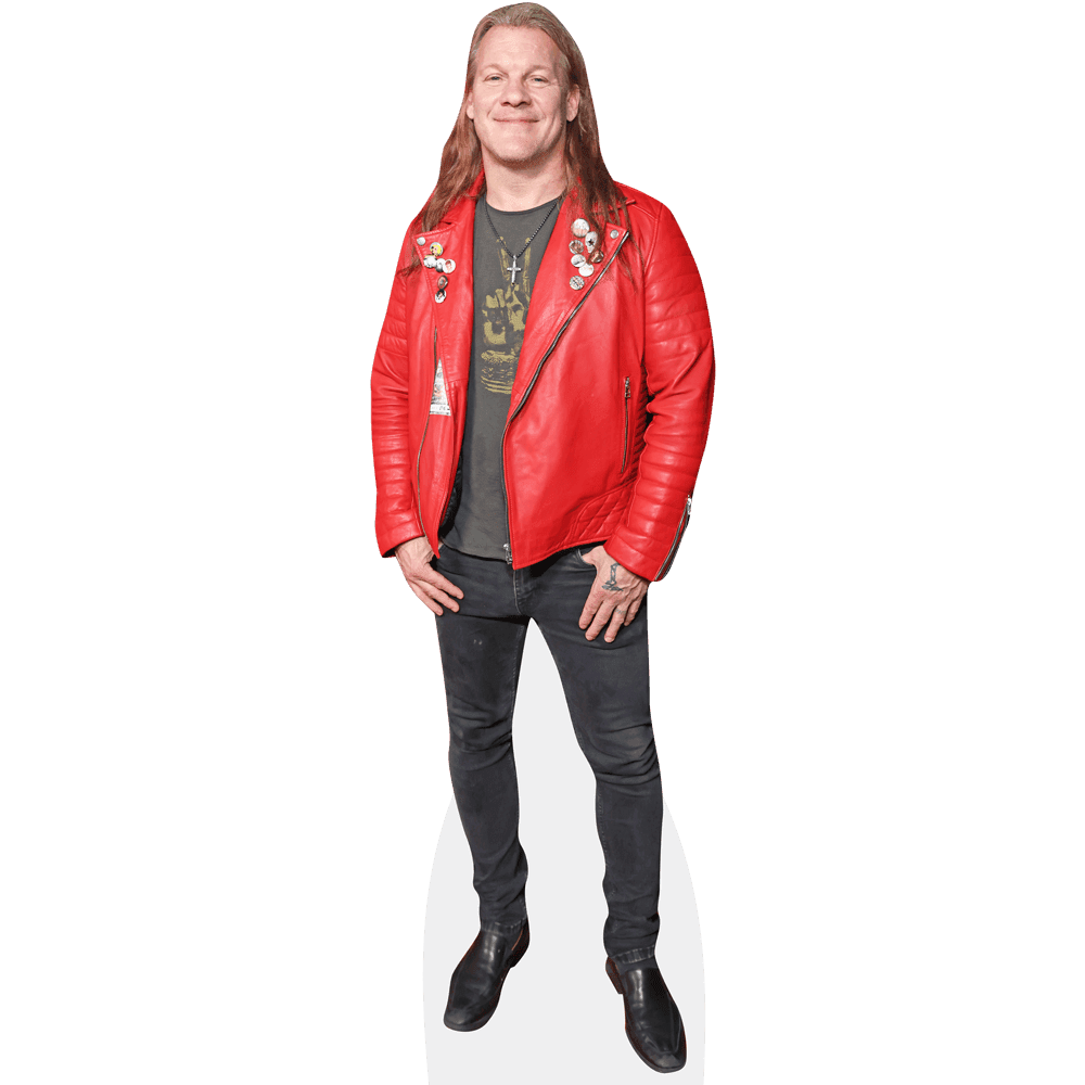 Chris Jericho (Red Jacket) Life Size Cutout. Standee. - Walmart.com