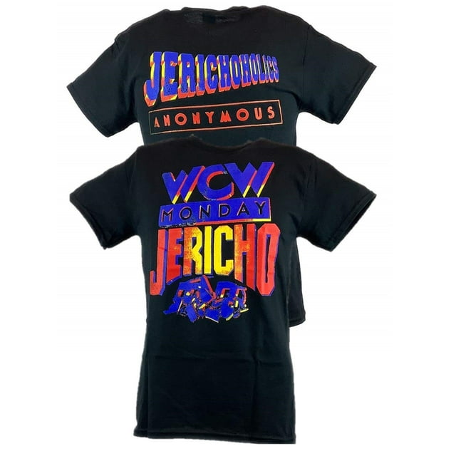 Chris Jericho WCW Monday Night Raw Jericholic Mens Black T-shirt XL ...