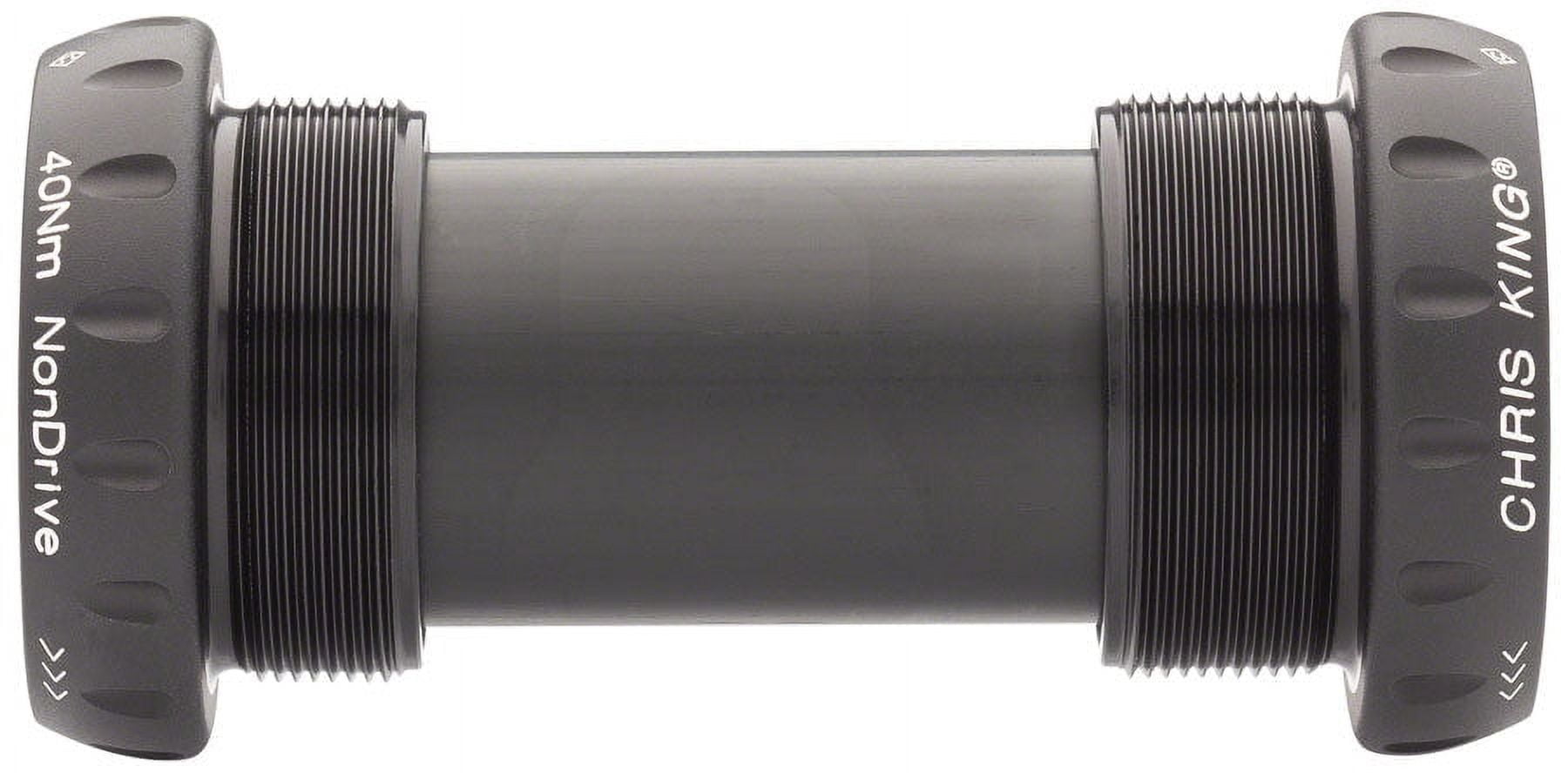 Chris King ThreadFit 24 Bottom Bracket Fit Kit 4 - English For Shimano Hollowtech II Matte Jet ...