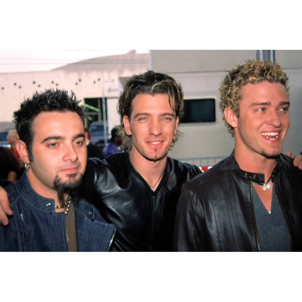 Chris Kirkpatrick Jc Chasez Justin Timberlake At The American Music ...