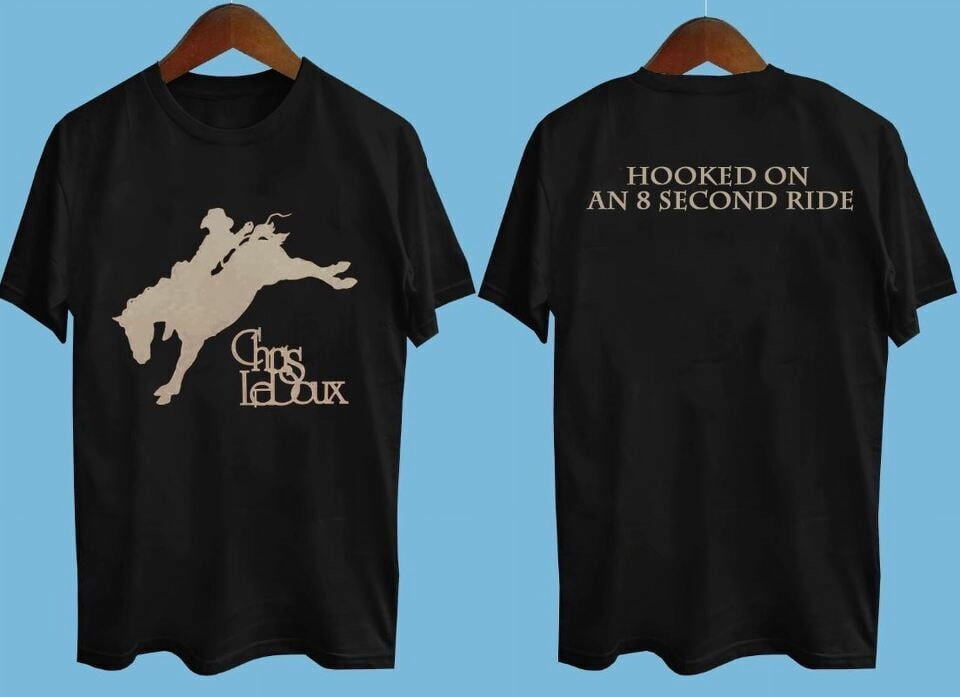 Chris LeDoux Shirt 2 Side For Fan Black t-Shirt - Walmart.com