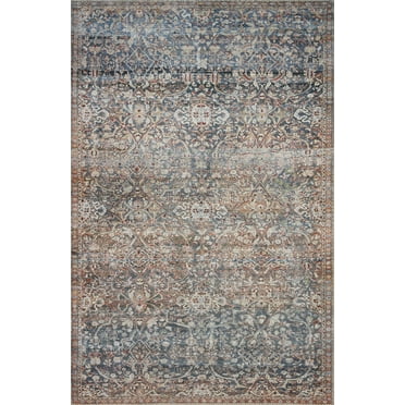 Chris Loves Julia x Loloi Polly Checkered Ivory/Natural Area Rug ...