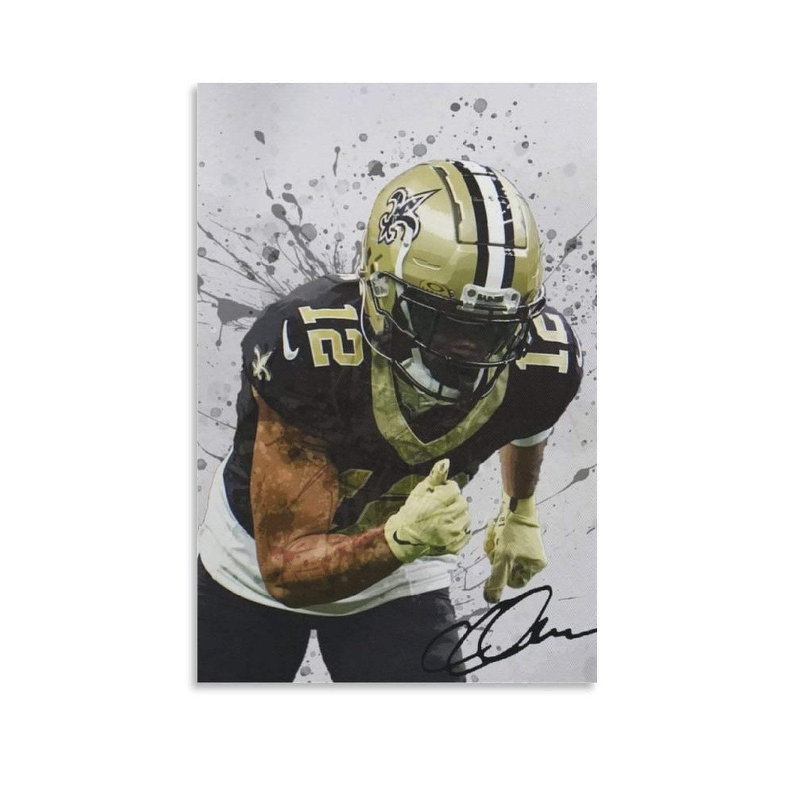 Chris Olave Canvas Poster Room Aesthetic Poster Print Art Wall Painting ...