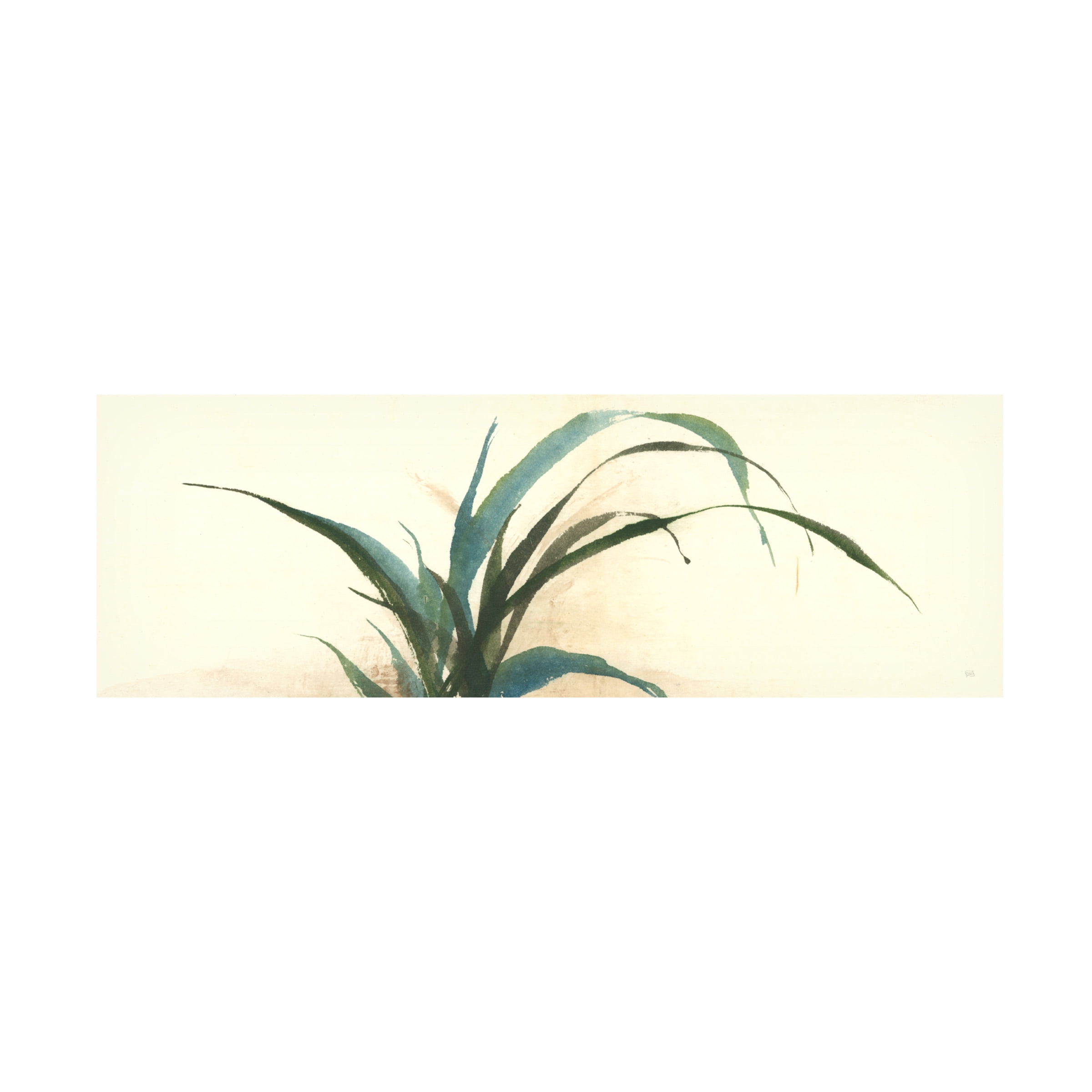 Chris Paschke 'Horizontal Grass I Crop' Canvas Art - Walmart.com