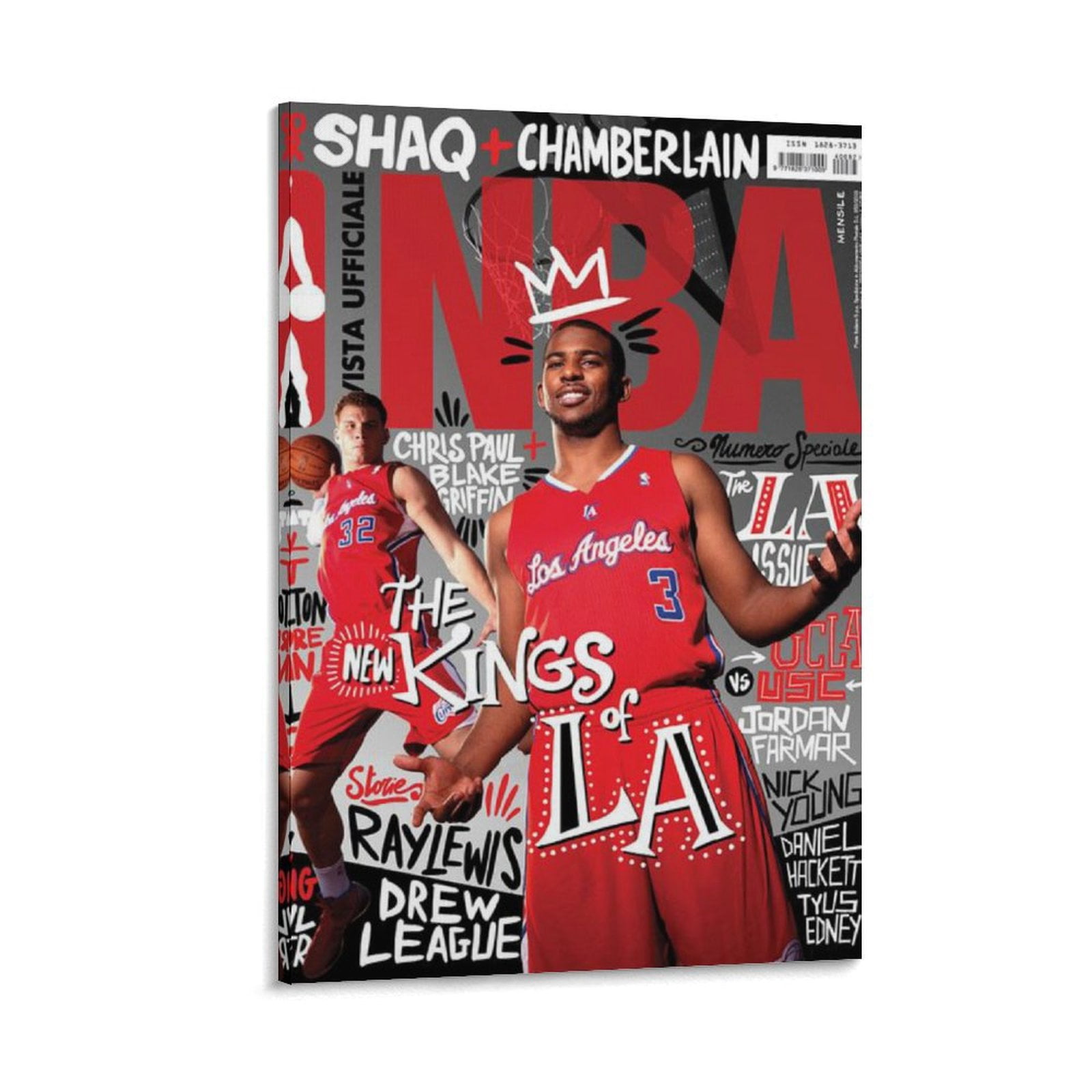 Chris Paul Basketball Player Poster Picture (44) Home Decor Poster Wall ...