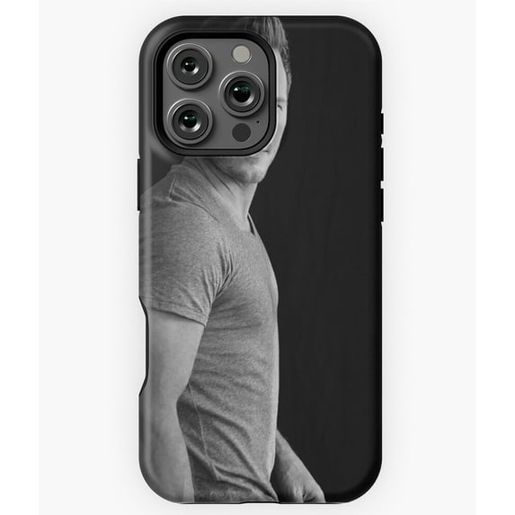 Chris Pratt Actor Fan Tribute Art Phone Case for iPhone 16 15 14 13 12 ...
