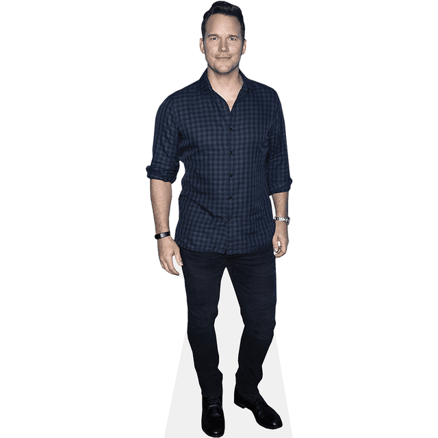 Chris Pratt (Casual) Mini Cardboard Cutout Standee - Walmart.com