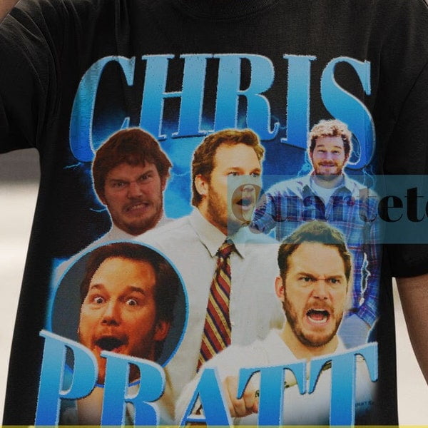 Chris Pratt, Chris Pratt Shirt, Actor Chris Pratt Merch, Vintage Chris ...