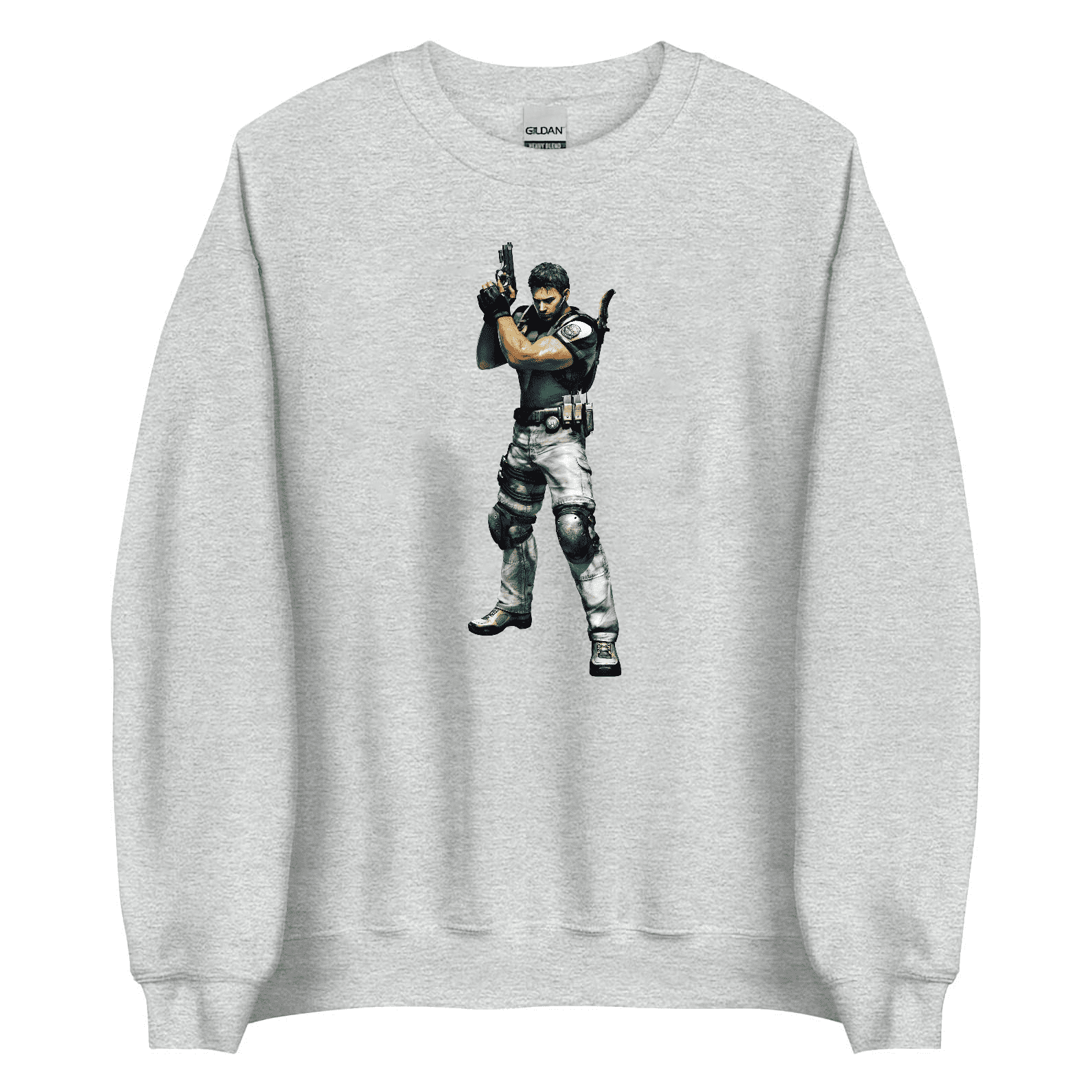 Chris Redfield V1 Residence Evil Biohazard 5 Premium Unisex T-shirt ...