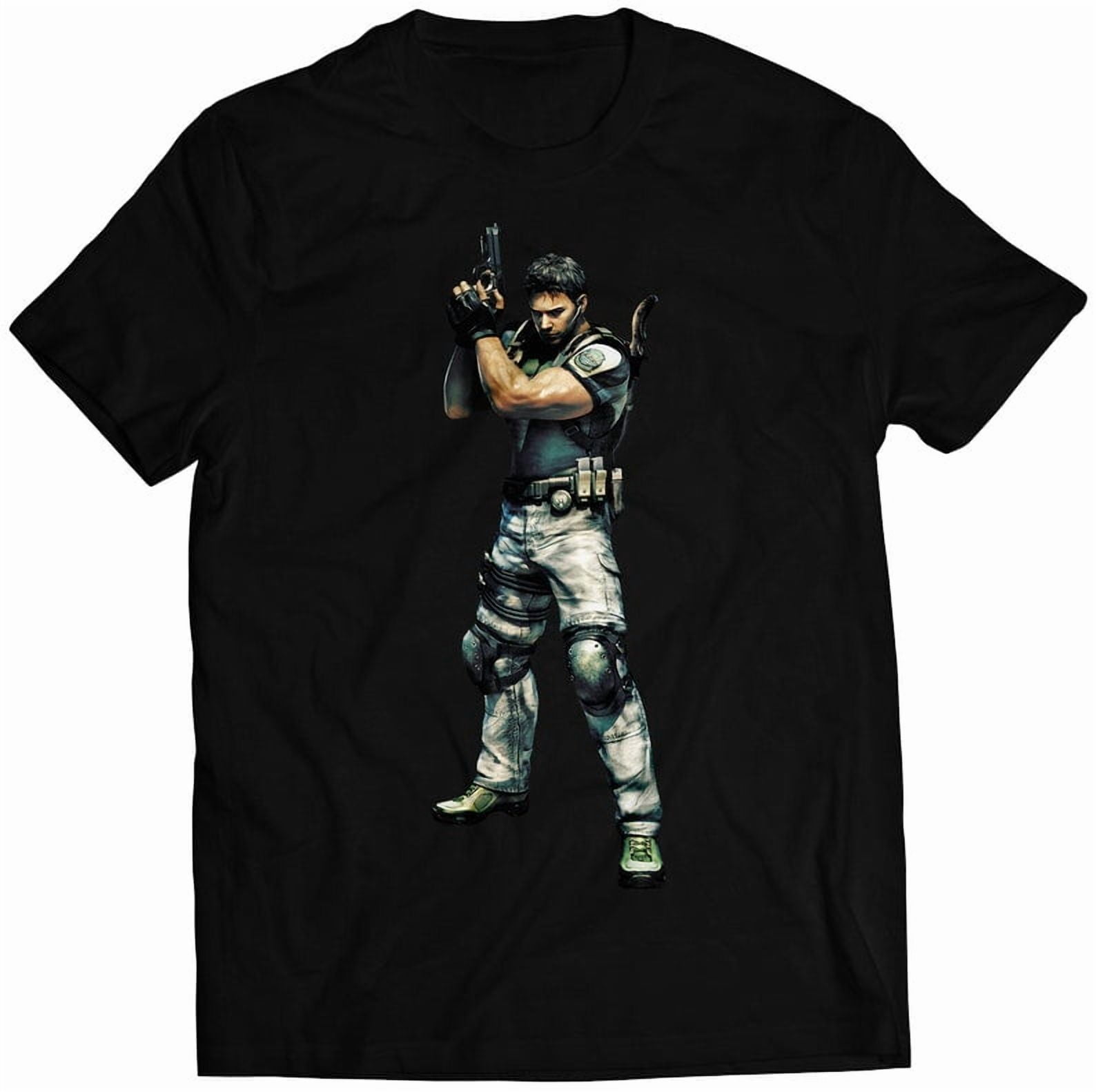 Chris Redfield V1 Residence Evil Biohazard 5 Premium Unisex T-shirt ...