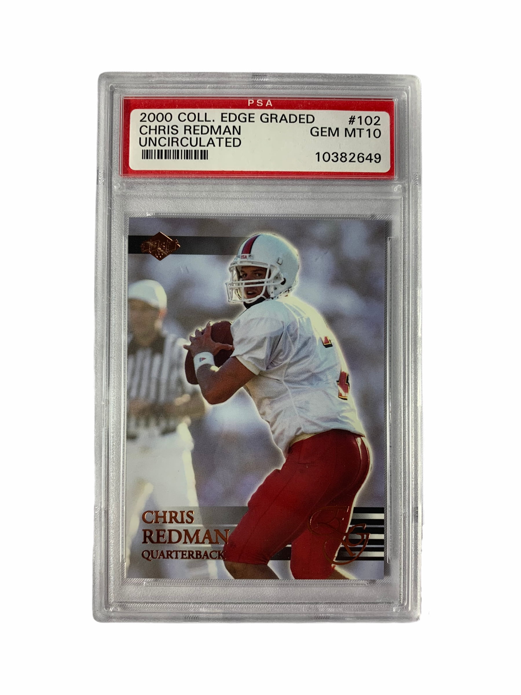 Chris Redman 10 Graded Card - Walmart.com