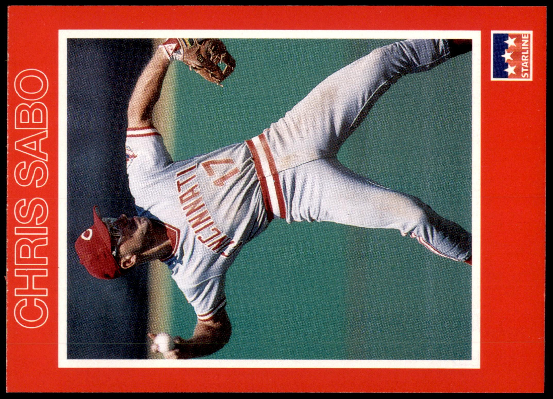 Chris Sabo #25 1990 Starline Long John Silver - Walmart.com