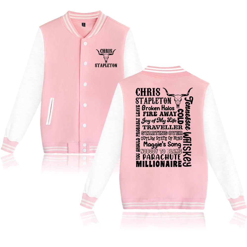 Chris Stapleton 2025 Tour Merch Baseball Uniform Long Sleeve Men Women ...