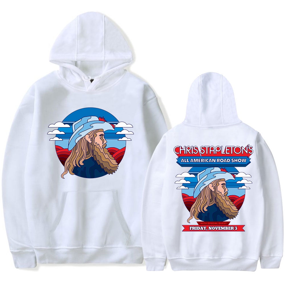 Chris Stapleton 2025 Tour Merch Hoodie Long Sleeve Men Women Vintage ...