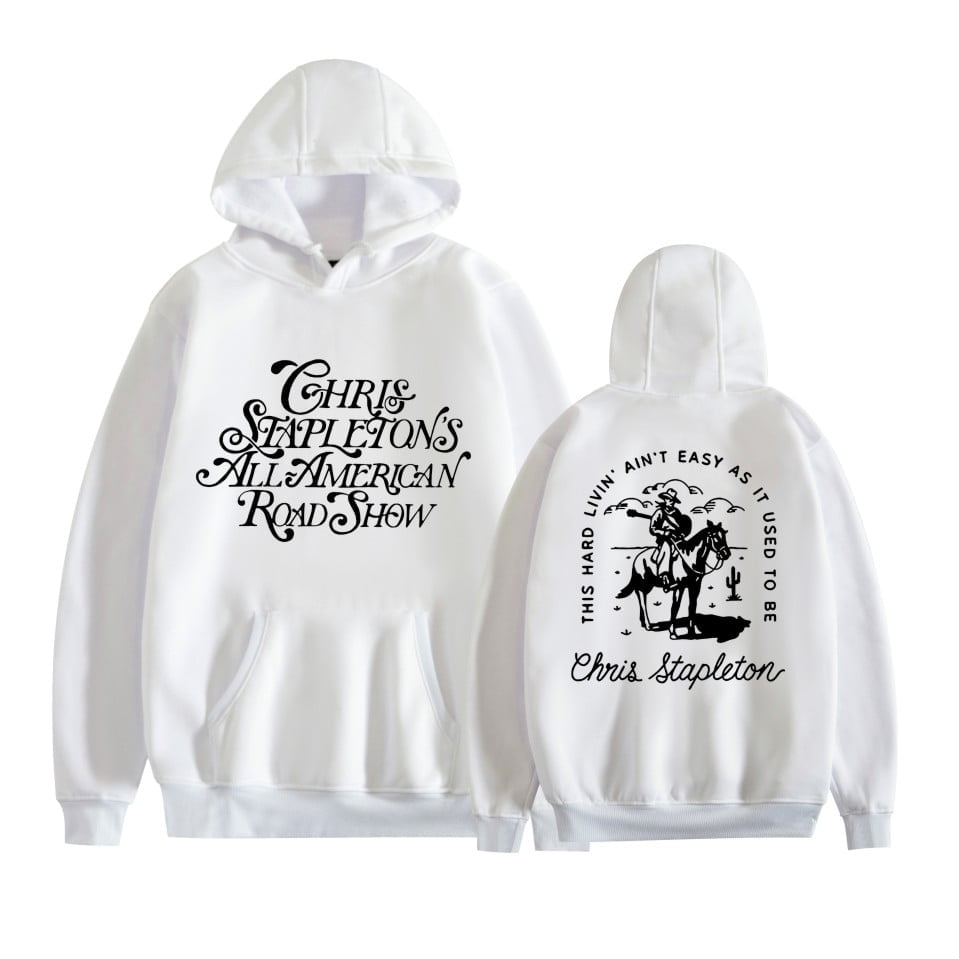 Chris Stapleton 2025 Tour Merch Hoodie long sleeved women's and men's ...